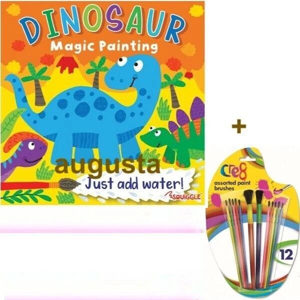 LIBRO DA COLORARE magico dipinto per bambini creare acqua arte unicorno ...