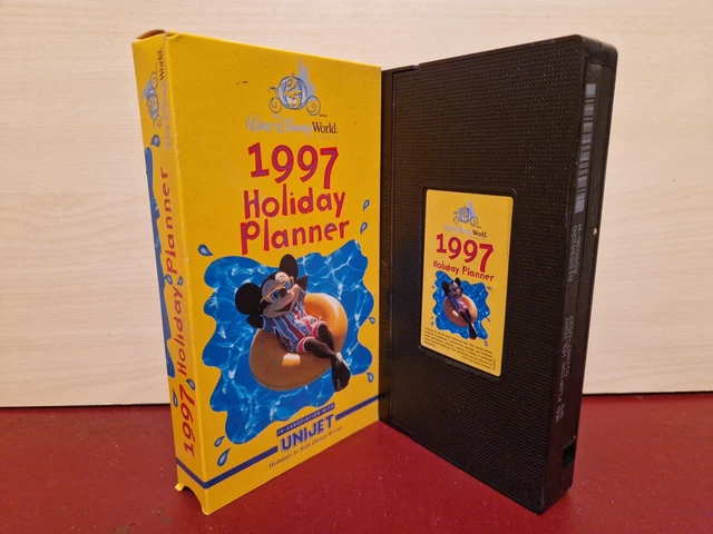 1997 HOLIDAY PLANNER - Walt Disney World - Unijet - PAL VHS Video Tape ...