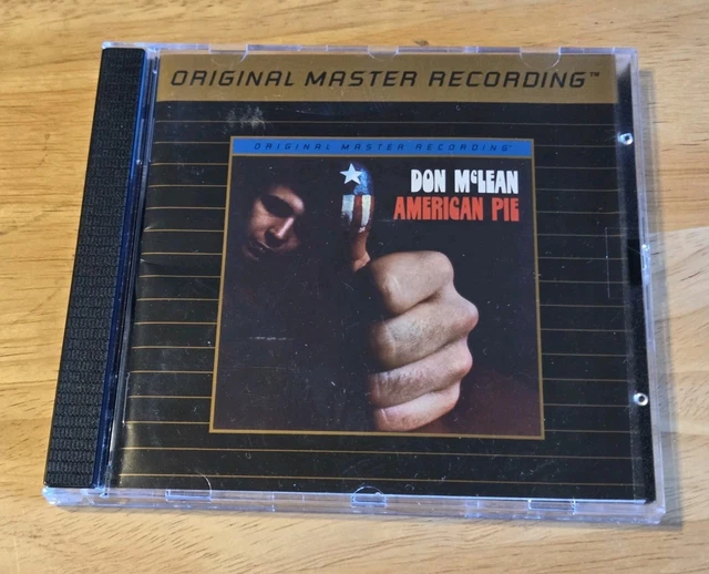 LIMITED EDITION MFSL Audiophile CD DON MCLEAN American Pie 24K Gold ...