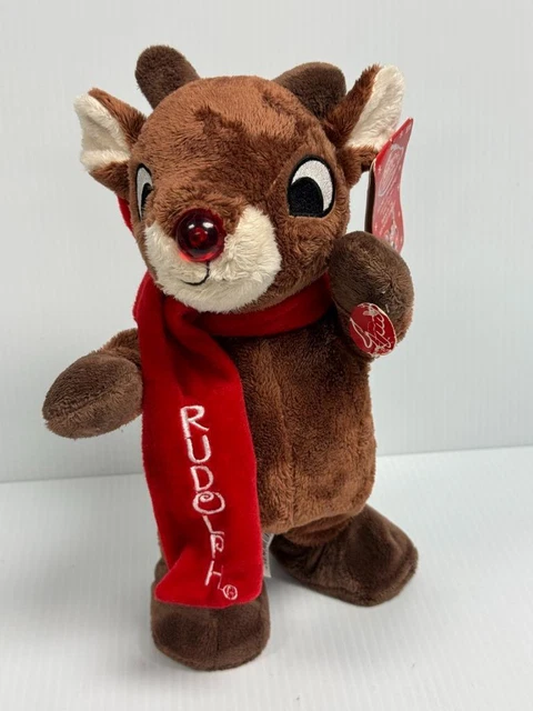 DANDEE ANIMATED DANCING RUDOLPH THE RED-NOSED REINDEER With TAG $18.88 ...
