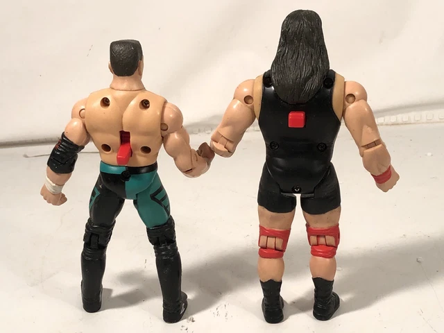 RHINO PATADA SERIE 6 Ecw Osftm Luchadores Acción Figura Lote Lanza ...