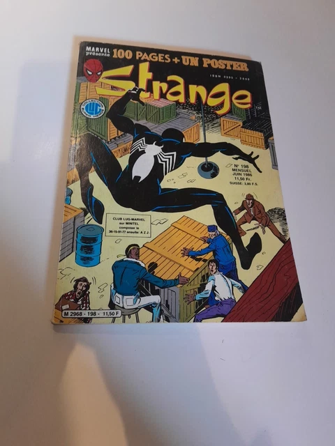 STRANGE N°198+POSTER ATTACHÉ Tbe/Lug/Marvel EUR 10,00 - PicClick FR