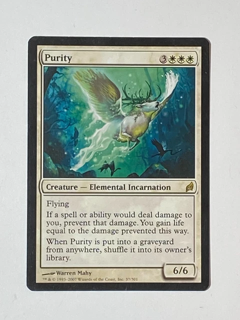 MTG CARD - 1x Purity - Lorwyn - NM - White - Magic The Gathering ...