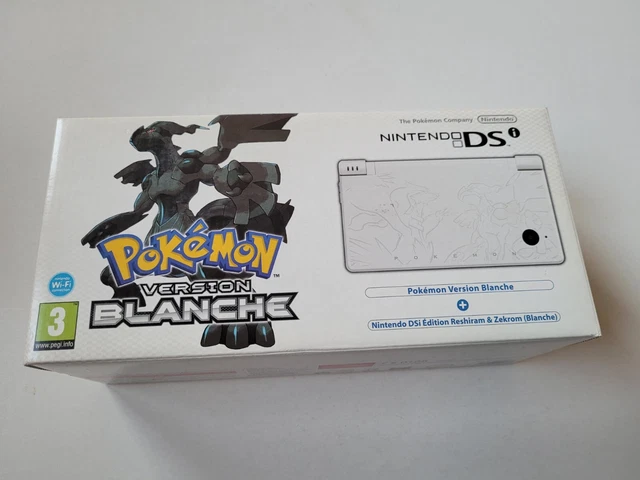 CONSOLE NINTENDO DSI Pokémon Version Blanche Edition Reshiram & Zekrom ...
