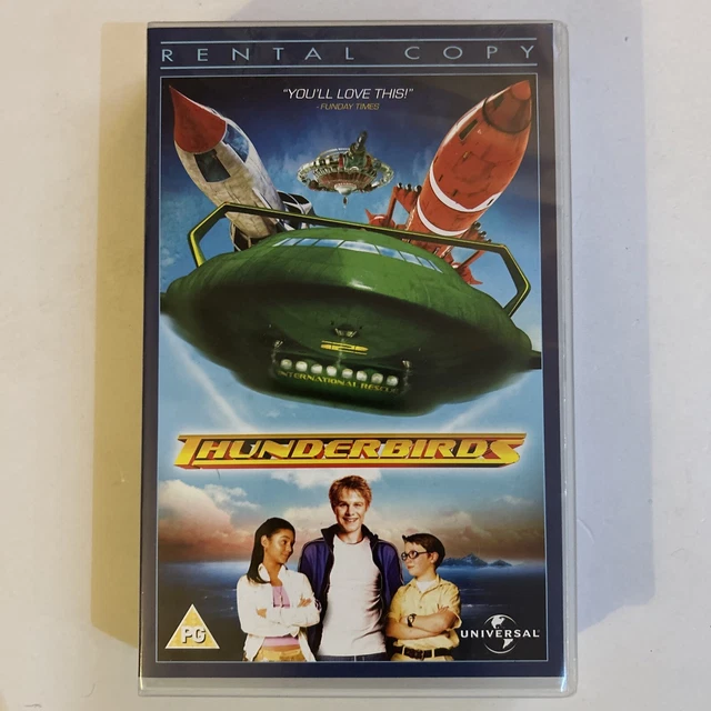 THUNDERBIRDS - BIG Box Ex Rental VHS video tape - Cult Kids Classic £8. ...