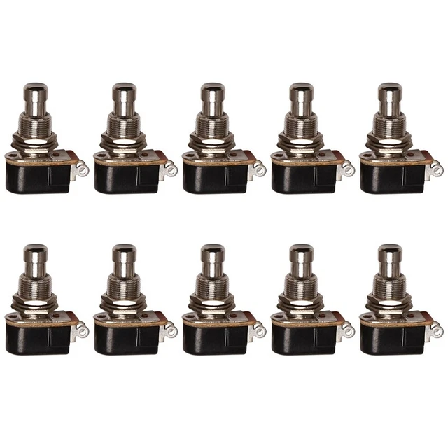 PEDALIERA EFFETTI CHITARRA pedale momentaneo pulsante SPST interruttore ...