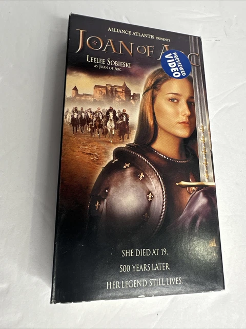 JOAN OF ARC VHS 1999 Neil Patrick Harris Leelee Sobieski Sealed Video ...