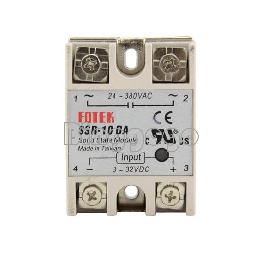 10A SSR-10 DA Solid State Relay Electronic Load Relay for Controller $5 ...