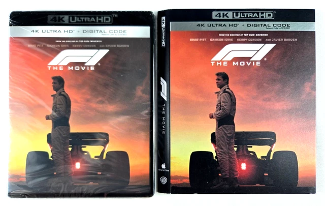 F1: THE MOVIE 4K (2025) UHD 4K + Slip Cover $42.30 - PicClick CA