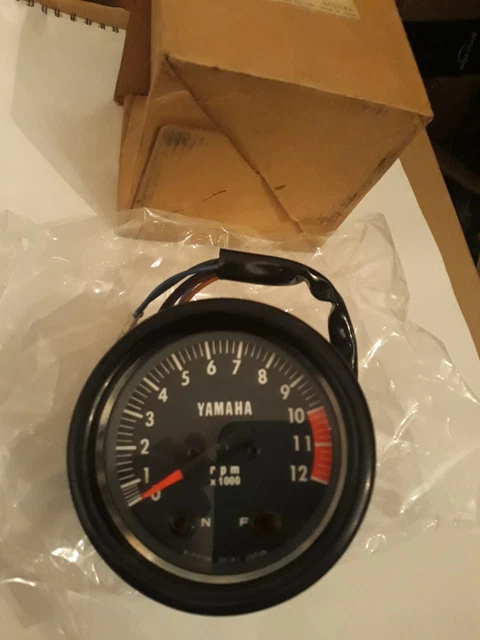 GENUINE YAMAHA TACHOMETER Rev Counter Tacho 396-83540-00 AS3 RD125 73 ...