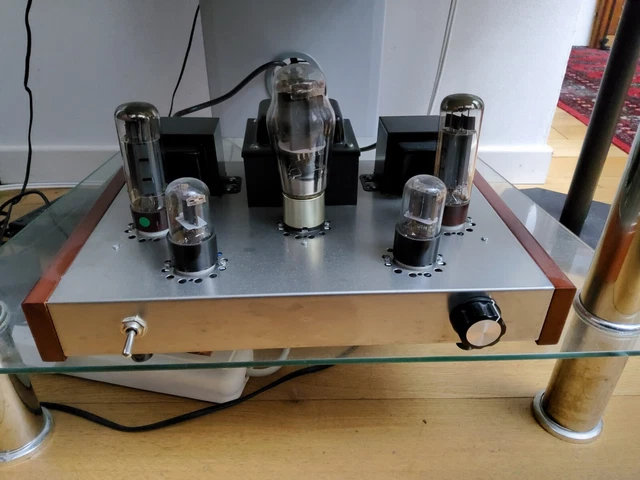 AMPLIFICATORE VALVOLARE FINALE EL34 Stéréo Classe A Ampli Audio stéréo ...