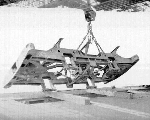 DIESEL ENGINE FRAME Pennsylvania Railroad Old Photo $9.00 - PicClick AU