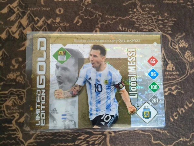 RARE LIONEL MESSI Panini Adrenalyn Xl Road To Fifa World Cup Qatar 2022 ...