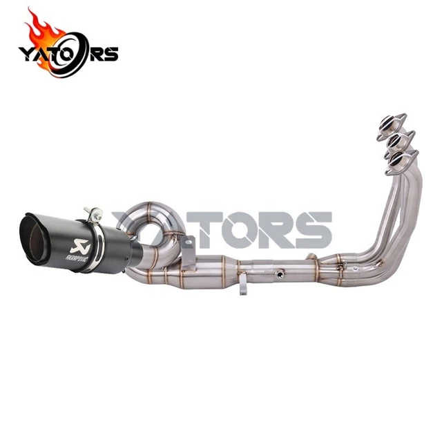 FOR CFMOTO 675NK 675SR/SS 2024-2026 Full System Exhaust Front Pipe ...