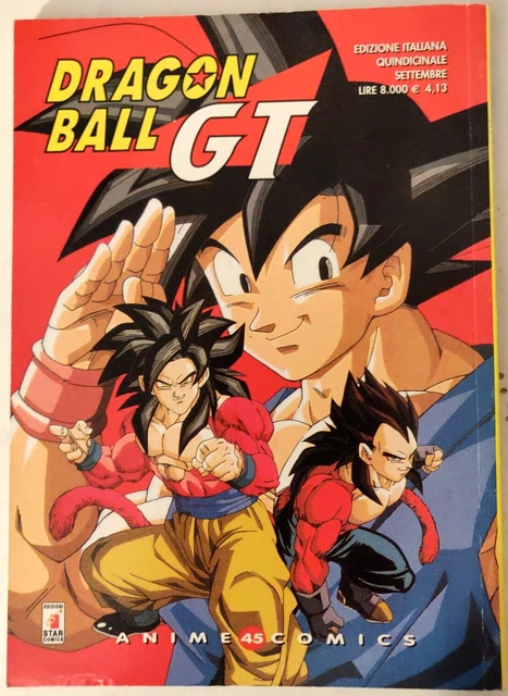 DRAGON BALL GT Anime Comics N.45 Star Comics Manga EUR 15,00 - PicClick FR