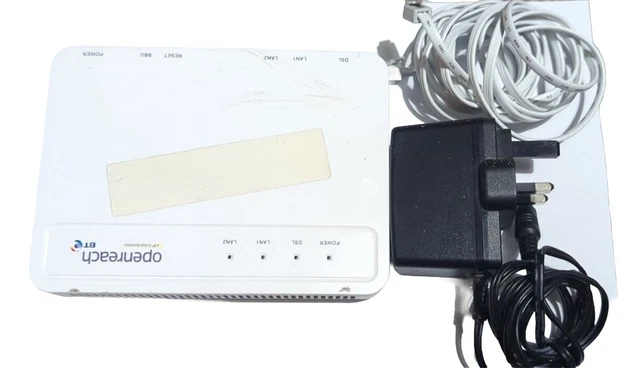 BT OPENREACH HUAWEI EchoLife HG612 3B FTTC VDSL Fibre Modem £4.99 ...