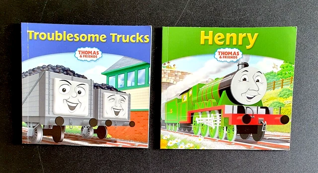 MY THOMAS STORY Library Thomas & Friends Books Henry 22 & Troublesome ...