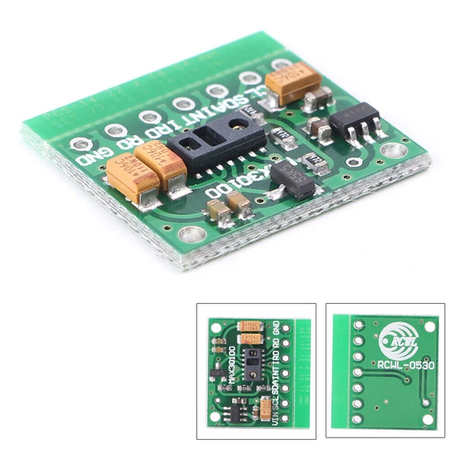 MAX30100 HEART-RATE OXIMETER Pulse Sensor Pulsesensor Module For ...
