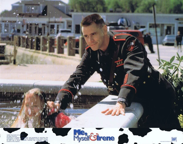 Me Myself And Irene Original Lobby Card 3 Jim Carrey Renée Zellweger 1017