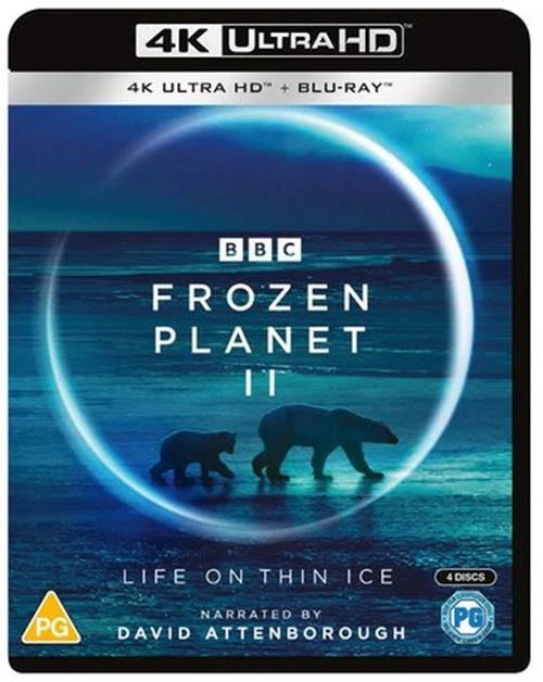 FROZEN PLANET II 2022 4K UHD BR - 4 Disc Blu-ray Bluray Boxset Box Set £54.99 - PicClick UK