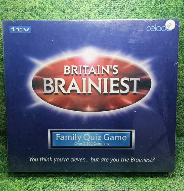 BRITAINS BRAINIEST FAMILY Quiz Board Game - ITV Celador 2002 - Complete ...