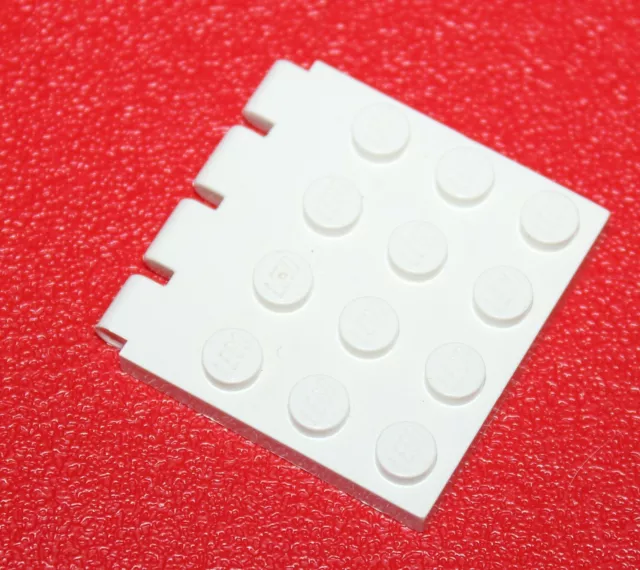 LEGO WHITE HINGE Vehicle Roof 4x4 ref 4213/set 4477 4030 6441 4020 5580 ...