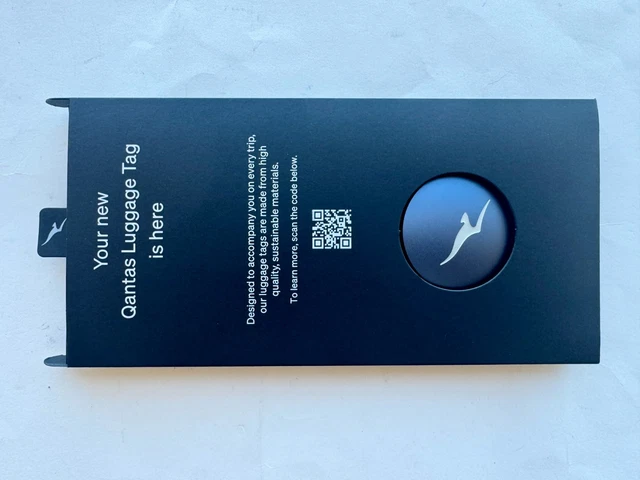 QANTAS PLATINUM ONE 2026 Luggage Bag Tag - new, unused and in original ...