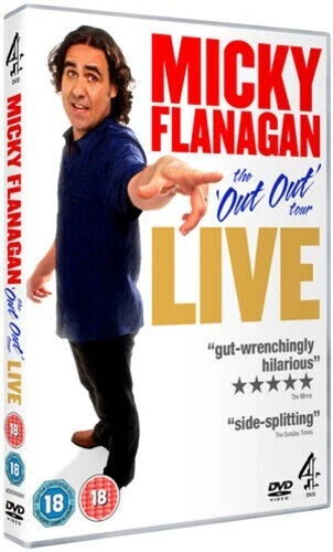 MICKY FLANAGAN THE Out Out Tour Live Uk Dvd New And Sealed EUR 3,02 ...