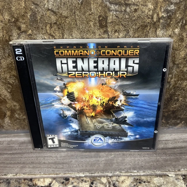 COMMAND & CONQUER: Generals -- Zero Hour (PC, 2003) Complete In Case ...