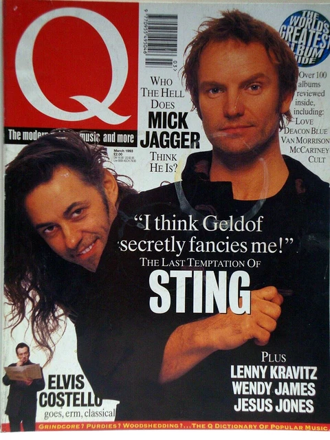 Q MAGAZINE 78 JESUS JONES Lenny Kravitz WENDY JAMES Ice Cube JAGGER ...