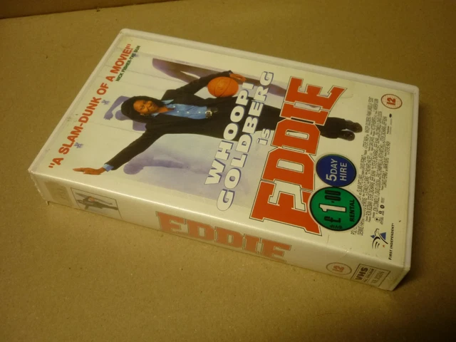 EDDIE WHOOPI GOLDBERG Basketball Vhs Video Ex Rental Big Box £9.99 ...