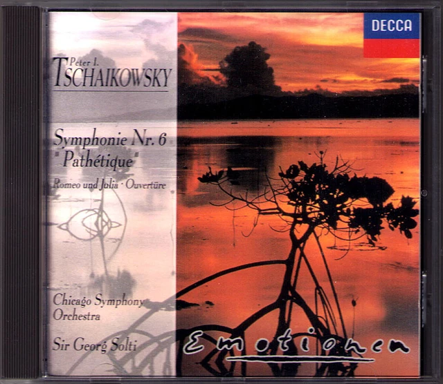 GEORG SOLTI TCHAIKOVSKY Symphony No.6 Romeo and Juliet CD Tschaikowski ...