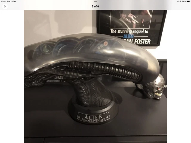 ALIEN QUADRILOGY ALIEN Head Limited Edition 9 Disc DVD Movie Film ...