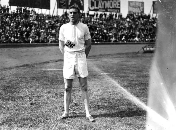 HAROLD ABRAHAMS BRITISH Athletics & Olympic Running Champion Old Photo ...