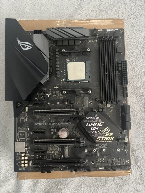 ASUS ROG STRIX B450-F Gaming, Socket RYZEN 7 2700X BUNDLE £66.07 ...