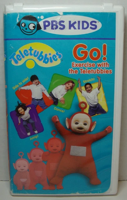 TELETUBBIES - GO Exercise with the Teletubbies (VHS, 2001, Clamshell ...