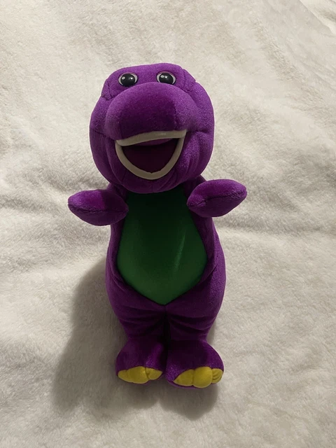 BARNEY, THE PURPLE Dinosaur, Fisher Price, 2001 Plush Toy Vintage £28. ...