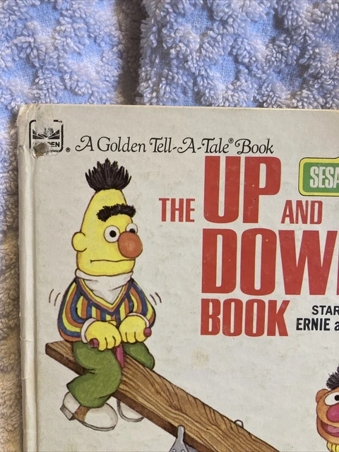 1979 THE UP AND DOWN BOOK Bert Ernie Sesame Street Jim Henson Muppets ...