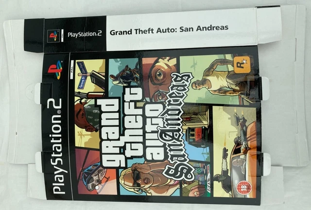 GRAND THEFT AUTO San Andreas Standee Box Display Official Rockstar ...