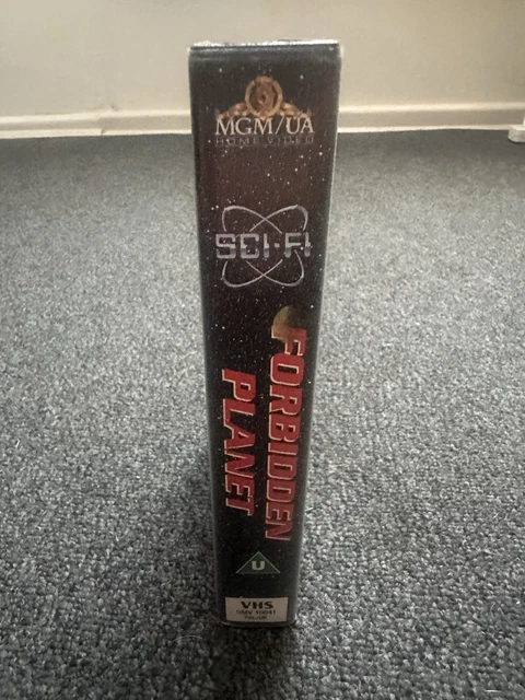 FORBIDDEN PLANET 1989 VHS Video Tape Sci-fi MGM /UA Home Video $30.00 ...