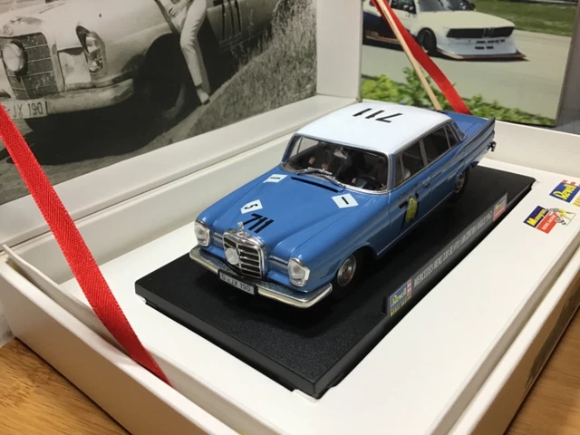 REVELL 08313 BOX Edition # 711 Mercedes Benz 220SE Argentina Rally 1962 ...