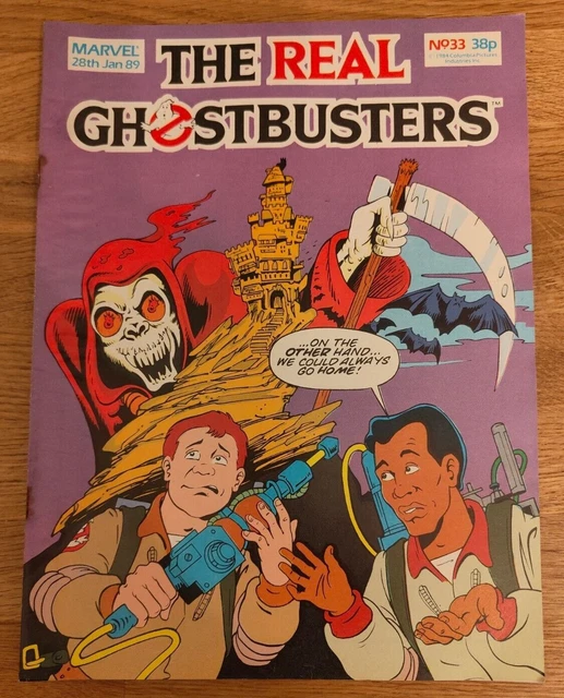 COMIC - CLASSIC Marvel UK The Real Ghostbusters No #33 28th January ...