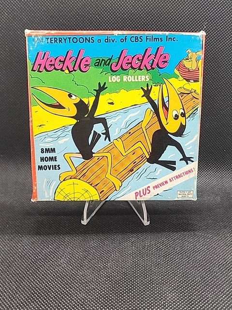 1962 HECKLE AND Jeckle Super 8MM Reel Log Rollers #509 Movie Cartoon ...