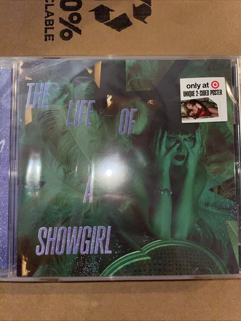 TAYLOR SWIFT THE Life of a Showgirl Target Exclusive CD Album with ...
