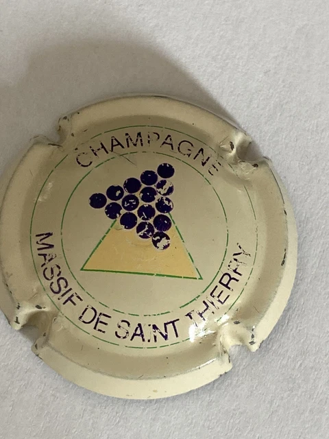 CAPSULE MUSELET CHAMPAGNE Massif Saint Thierry 1 Rare État Moyen Voir ...