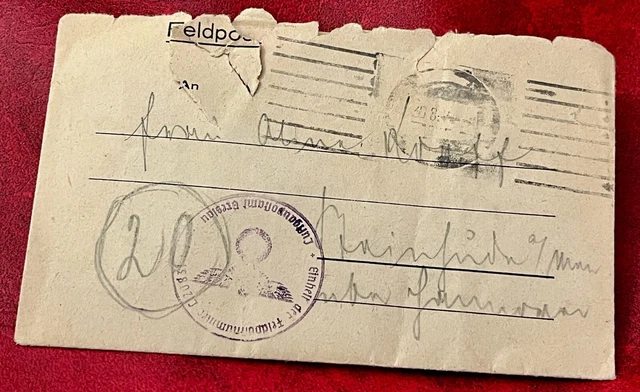 WW2 GERMAN ARMY Field Post (Original) £31.92 - PicClick UK