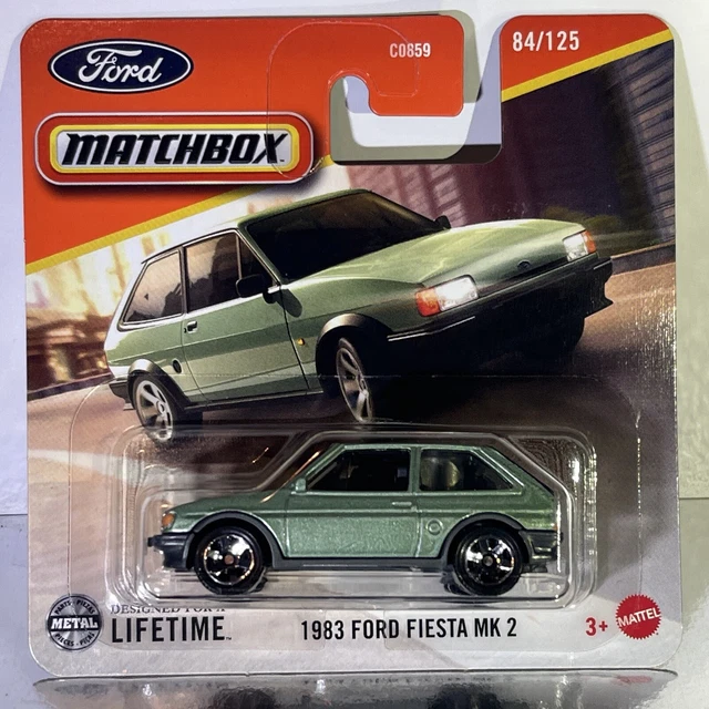 MATCHBOX 2025 '83 FORD FIESTA Mk2. MB84/125. MBX City. Short Card NEW £ ...