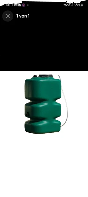 GARTENTANK DEHOUST 1000L Regentonne Wassertank Regenwasserspeicher EUR ...