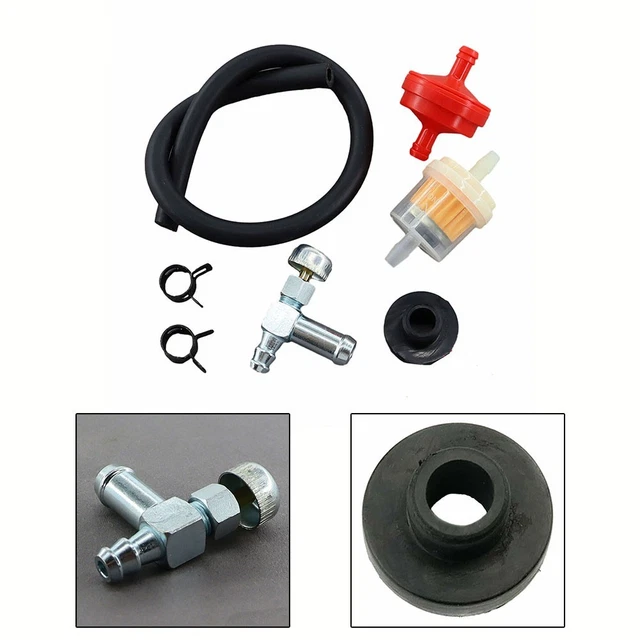 FOR SCAG FUEL Tank Bushing L Fitting with Grommet and Installation Kit ...