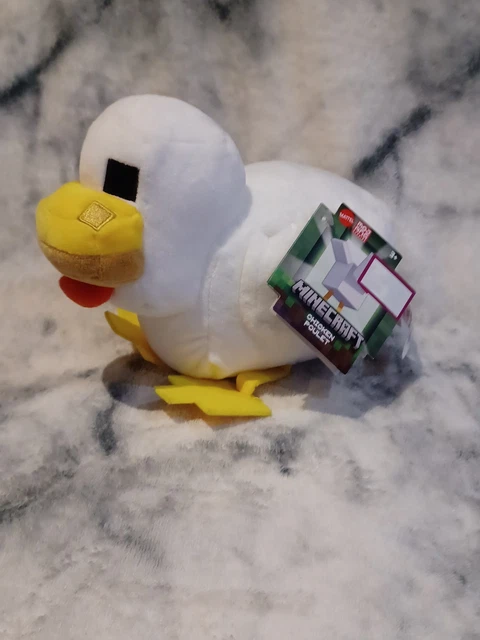 MATTEL MINECRAFT 8& inch Chicken Plush Soft Toy for Kids Children Age 3 ...